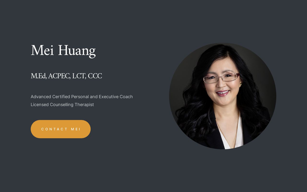 Mei Huang Coaching & Counselling